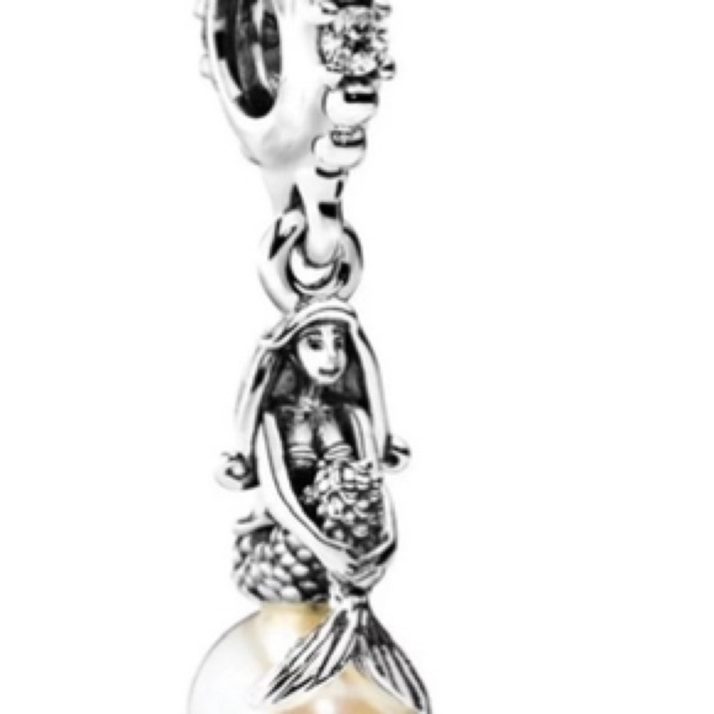Disneys Little Mermaid Ariel Charm - Gem